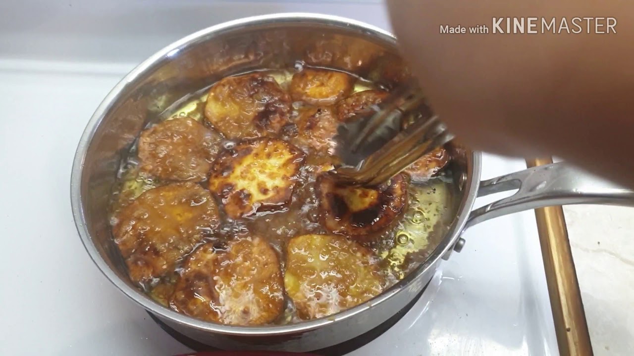 How to Cook Kamote Cue (Sweet Potato) - YouTube