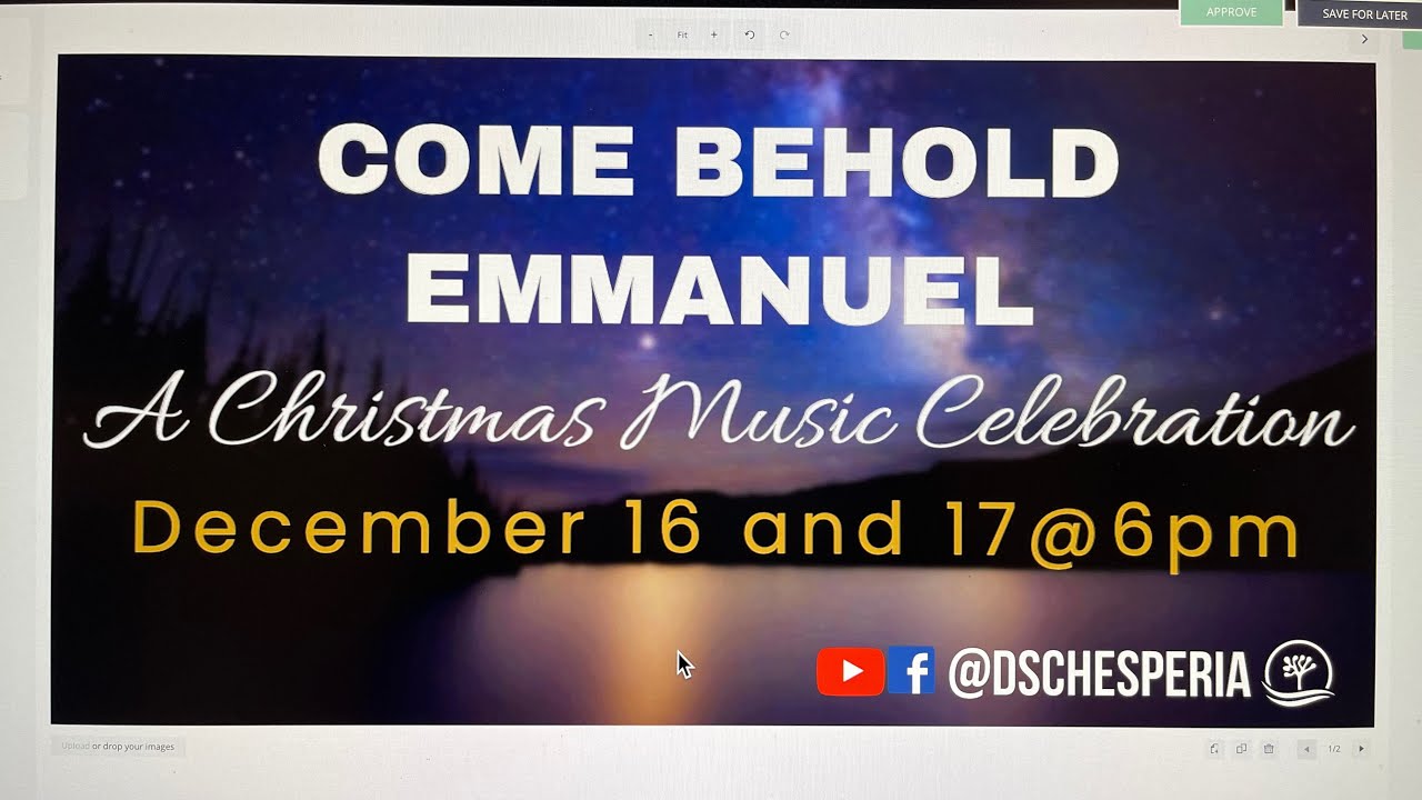 Come Behold Emmanuel - YouTube