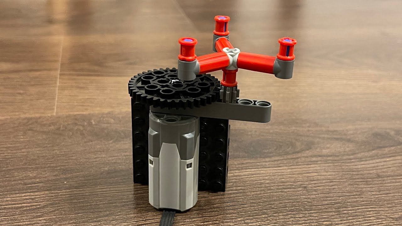 LEGO Fidget Spinner Spinner Tutorial - YouTube