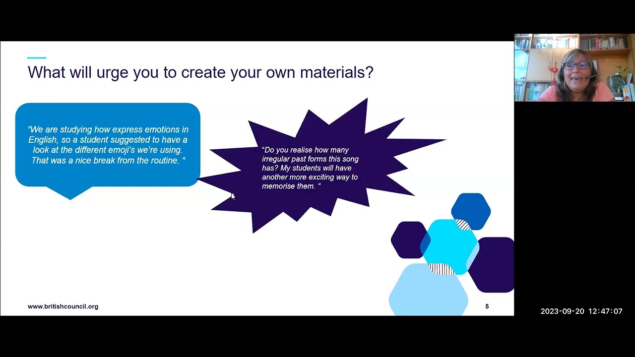 How to create your own learning materials - YouTube