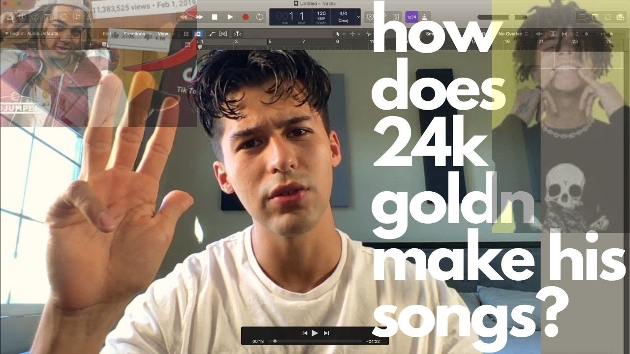 how 24k goldn makes his pop songs - YouTube