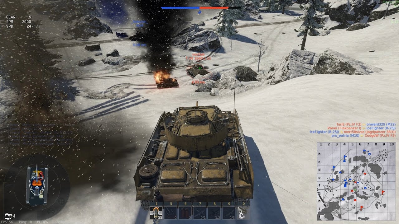 War Thunder #098 (PC/DX11) - Pz3 M and Pz4 F2 balancing the game on ...
