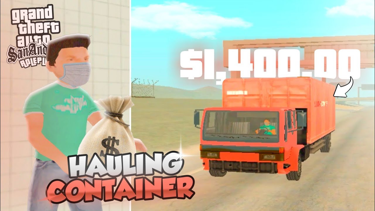 REVIEW UPDATE-AN JOB TRUCK CONTAINER, GAJI LEBIH BESAR - GTA SAMP ...