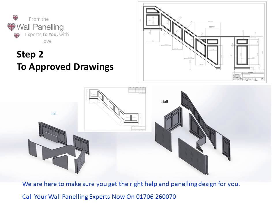 Three Easy Steps to Making Your Panelling Happen… - YouTube