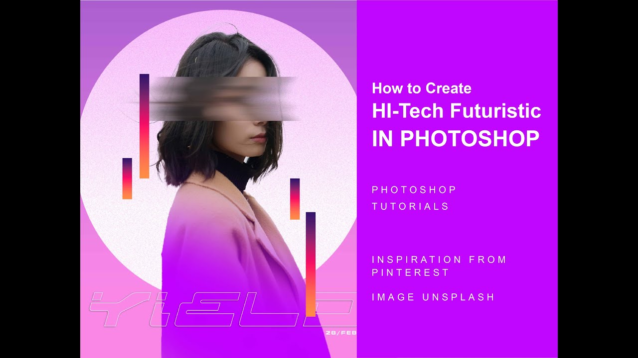 How to Create HI-Tech Futuristic Poster Design - Photoshop Tutorials ...