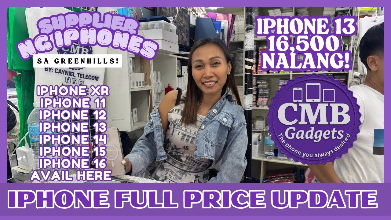 MEGA FULL PRICE NG MGA LEGIT IPHONES DITO SA GREENHILLS! IPHONE XR,11 ...