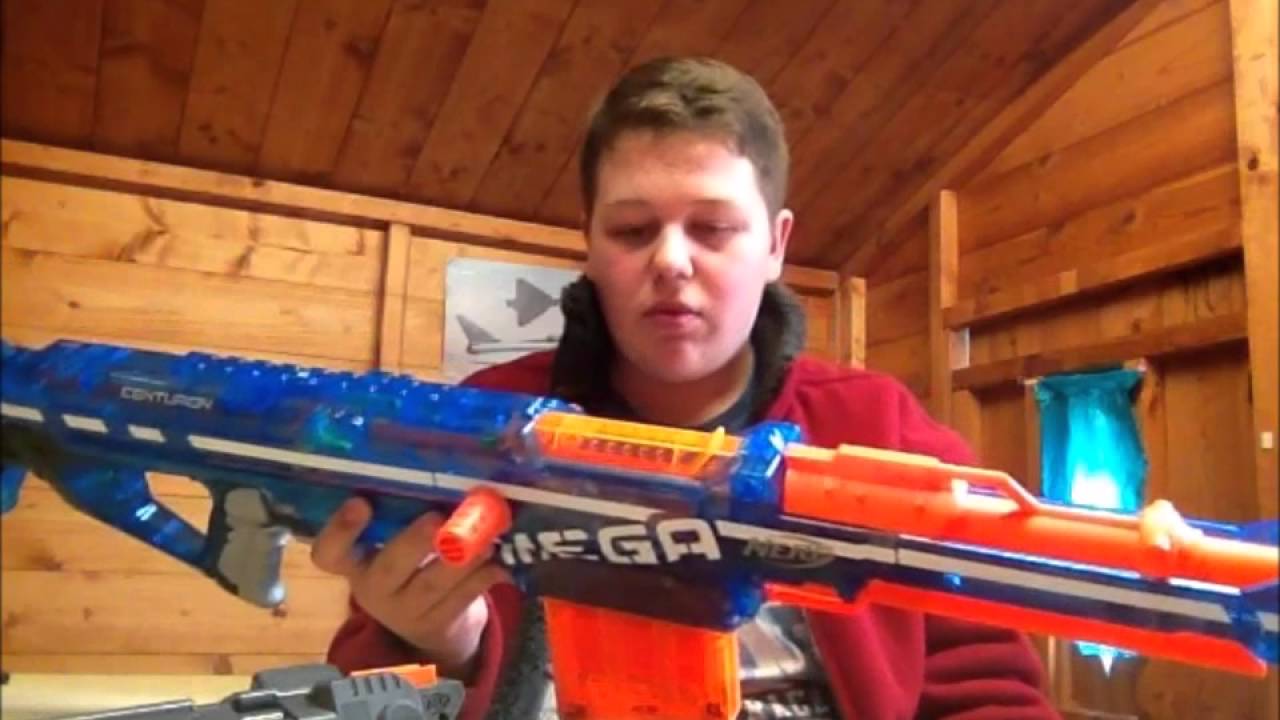 Nerf Sonic Ice Mega Centurion Review - YouTube
