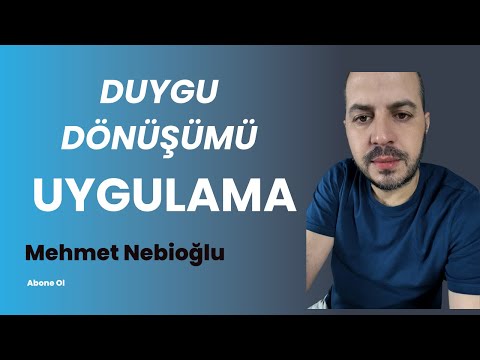 Duygu Dönüşümü  Örnek Çalışma I MEHMET NEBİOĞLU
