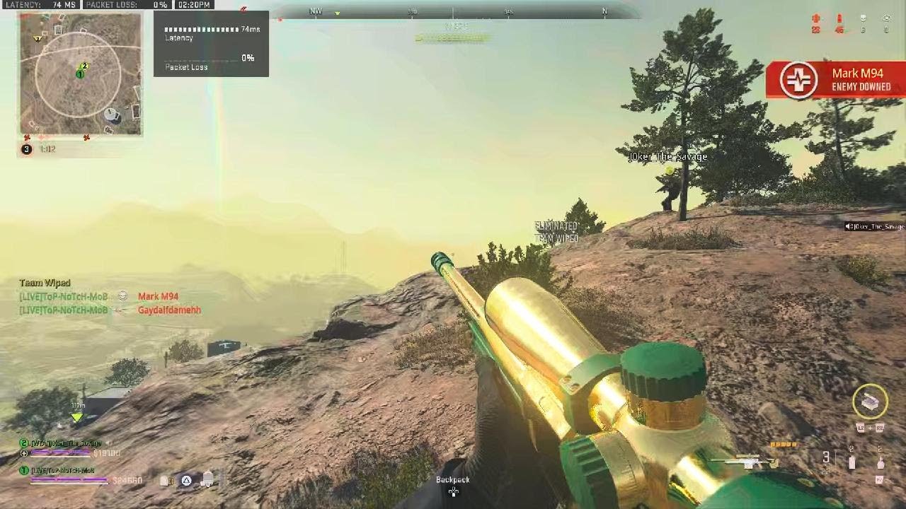 Warzone 2 Gold One Shot Sniper Duo Team Wipe - YouTube