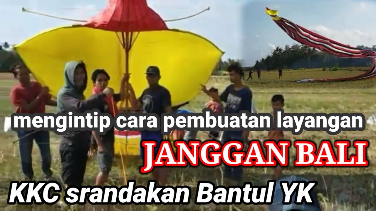 Layangan Janggan bali - YouTube