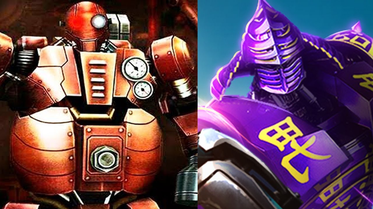 REAL STEEL WRB Fat Boy VS Atom & Hollowjack & Ambush & Sarge & Danger ...