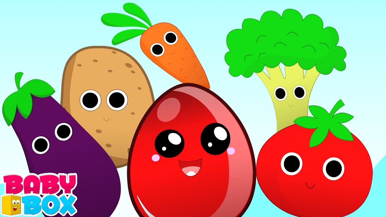 Learn Vegetables, Nursery Rhymes & Baby Songs For Kids - YouTube