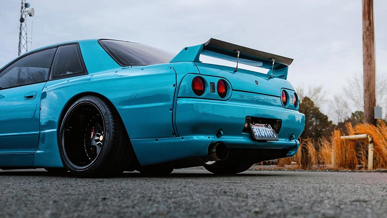 Part 2 | Mark's Bagged Pandem Nissan Skyline GT-R R32 | Eos R10 (4K ...