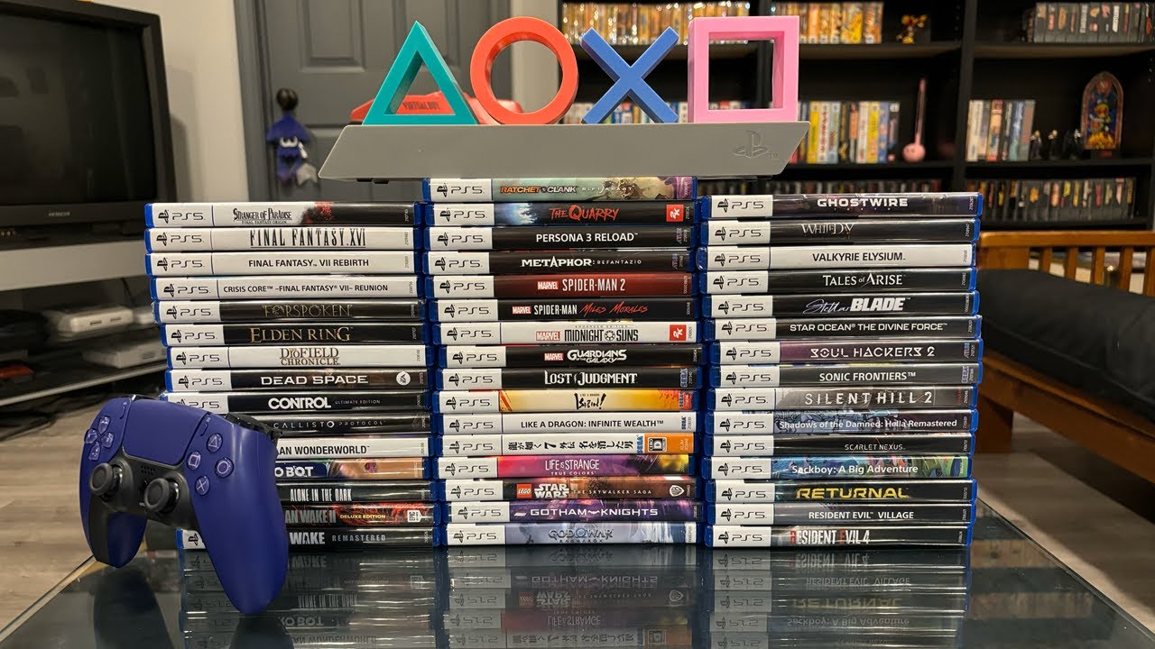 My Sony PlayStation 5 Game Collection- Four Years In - YouTube