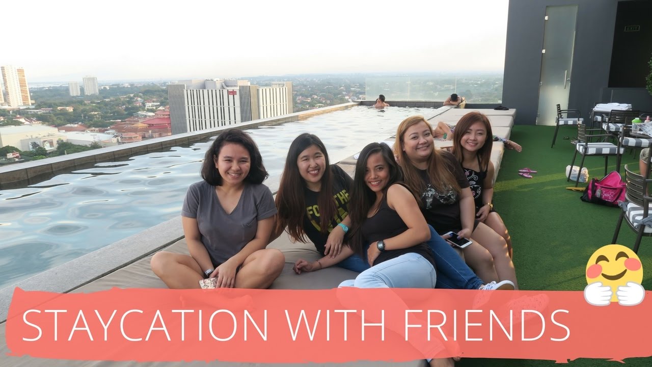 STAYCATION WITH FRIENDS | Azumi Boutique Hotel - YouTube