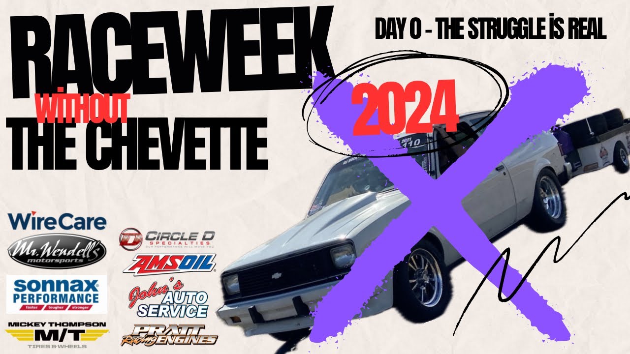Raceweek 2024 without the Chevette?!? - YouTube