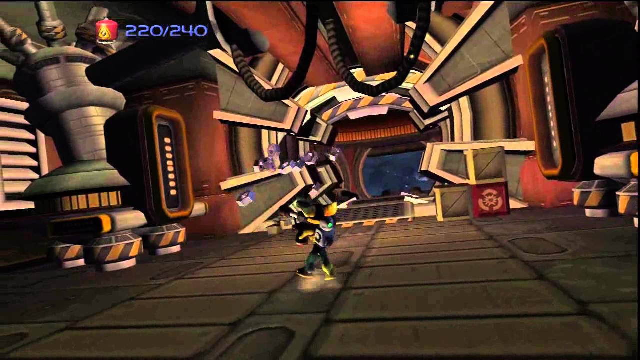 Ratchet & Clank - Nebula G34, Station Blarg : Visiter le vaisseau Blarg ...