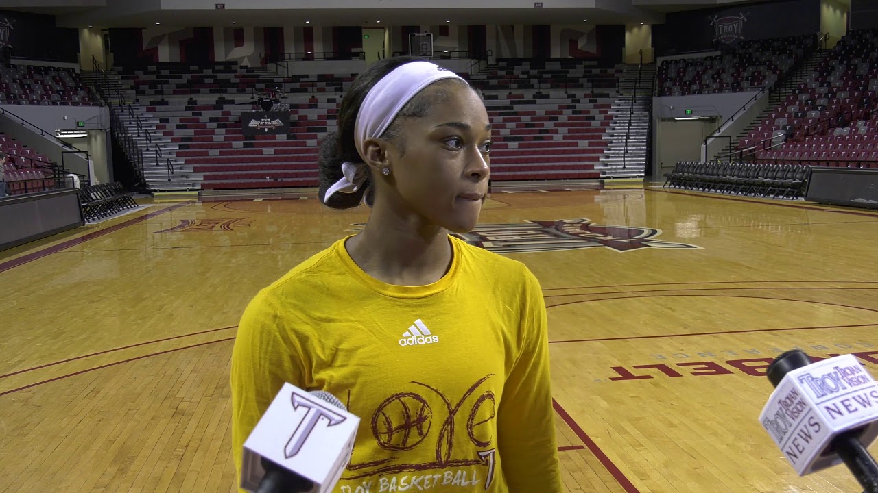 Jasmine Robinson Post Game Interview vs ULM - Feb. 5, 2020 - YouTube
