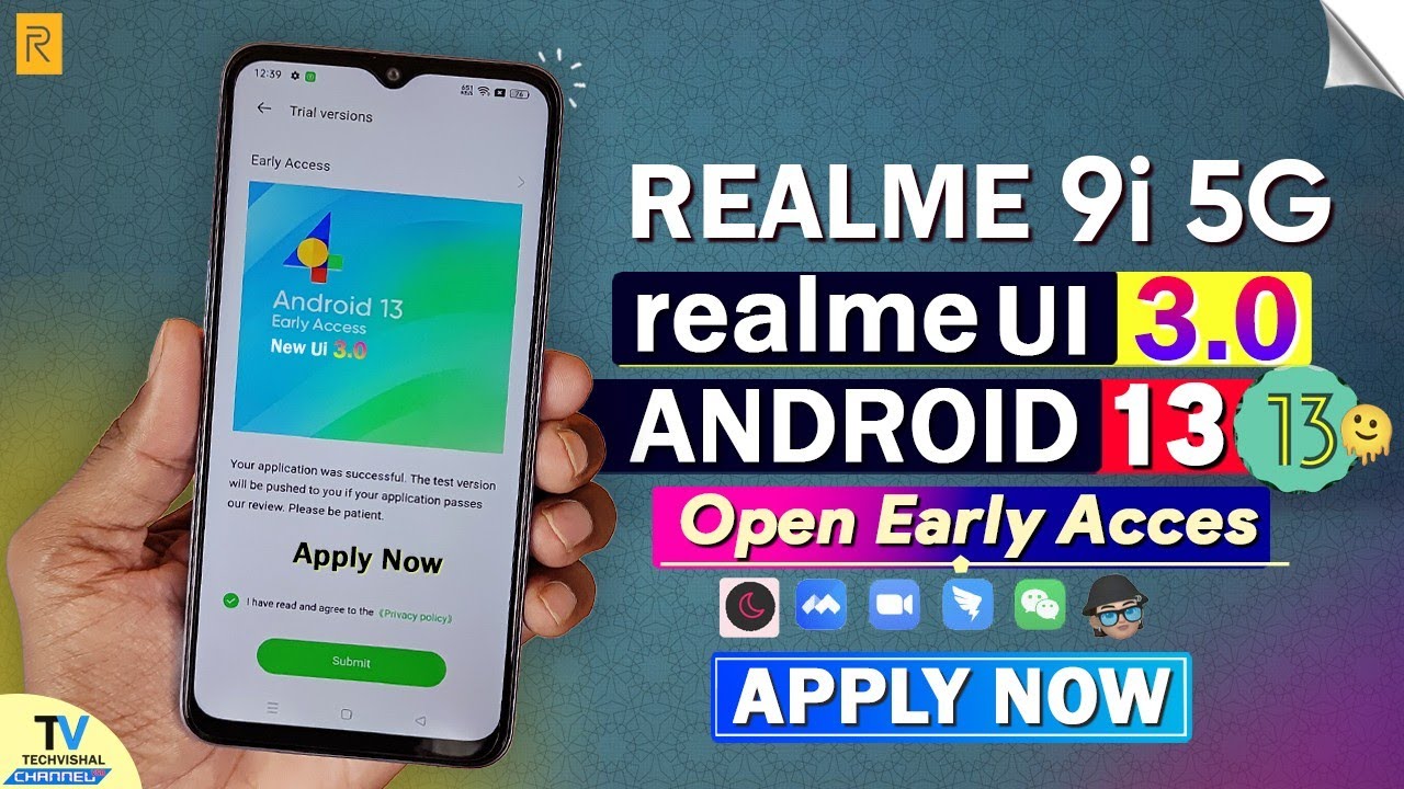 Finally Realme 9i 5g New Android 13 Update realme Ui 4.0 | Apply Now | Realme 9i 5g New Android ...