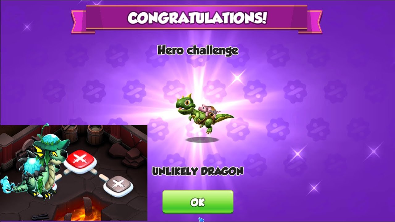 How to complete Unlikely hero challenge event with Tortleglow Dragon ...