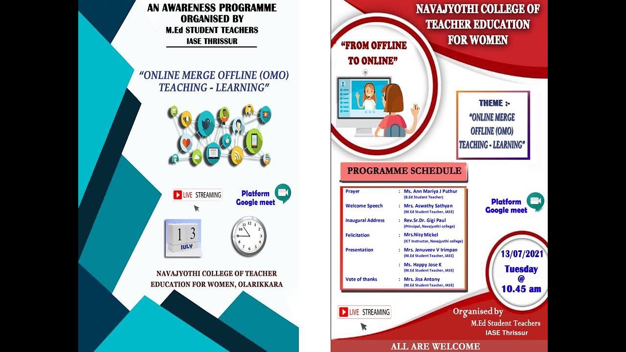 Online Merge Offline(OMO) Teaching - Learning - YouTube