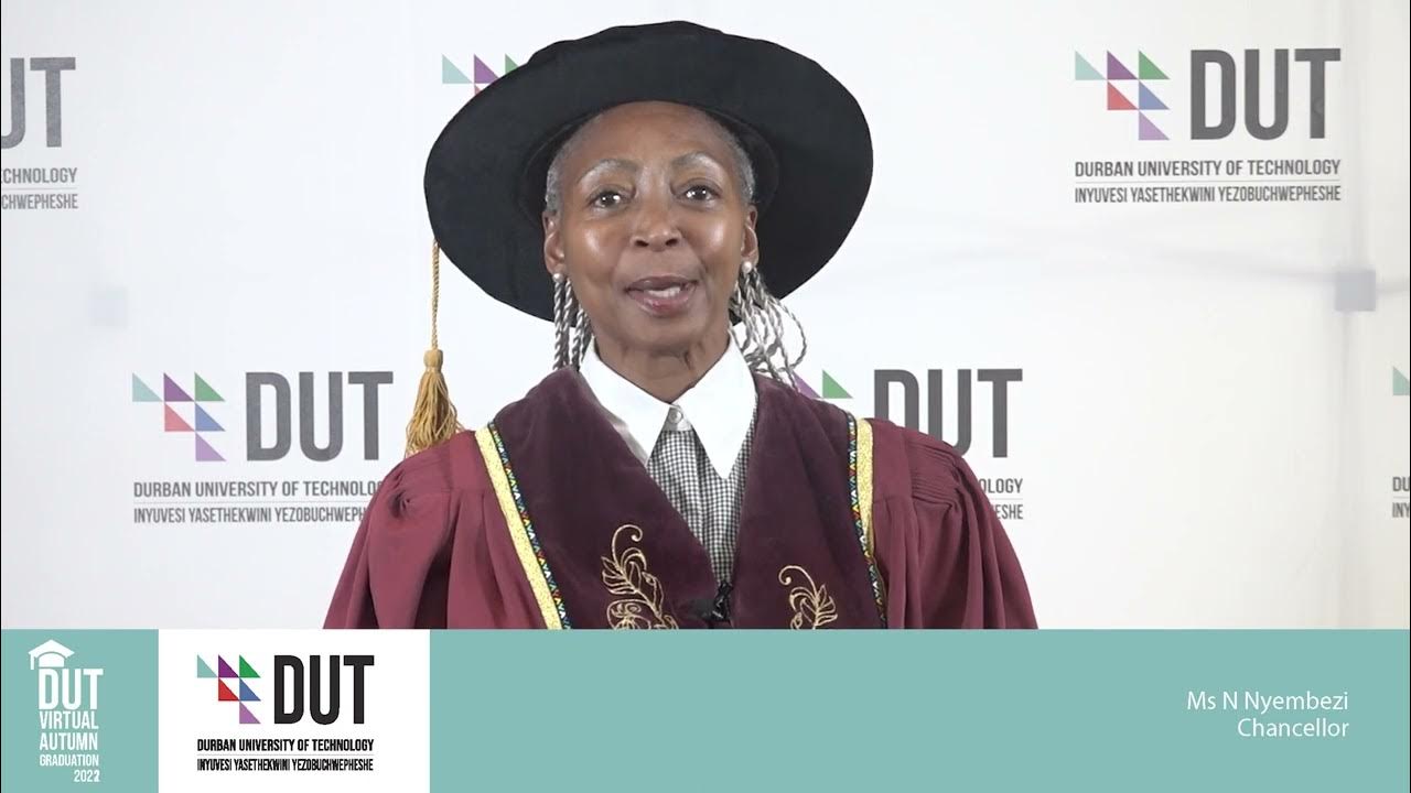 DUT Virtual Autumn Graduation 2022: Faculty of Management Sciences - YouTube