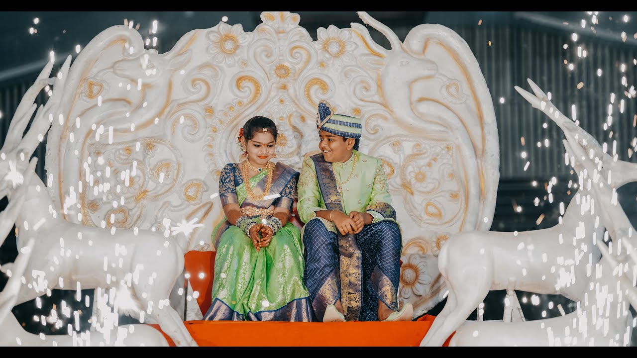 Sri Vardhan Reddy , Sree veda Dothi & Saree Ceremony Cinematic - YouTube