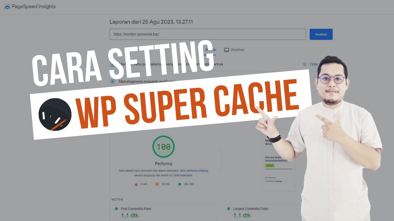 Cara Setting Plugin WP Super Cache Untuk Optimasi WordPress (2023) - YouTube