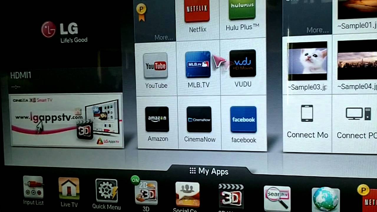 Demo of LG Smart TV Magic Motion remote at 2012 CES - YouTube