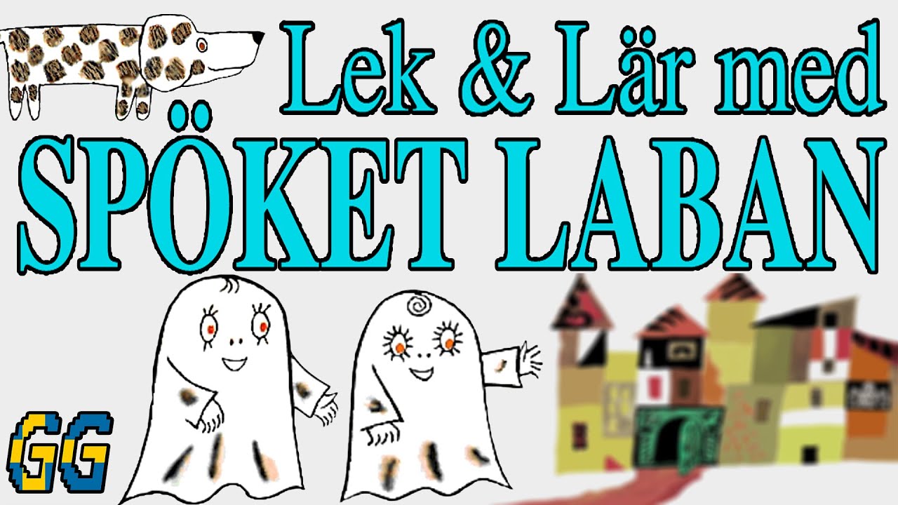 Spöket Laban: Lek & Lär 1998 - YouTube