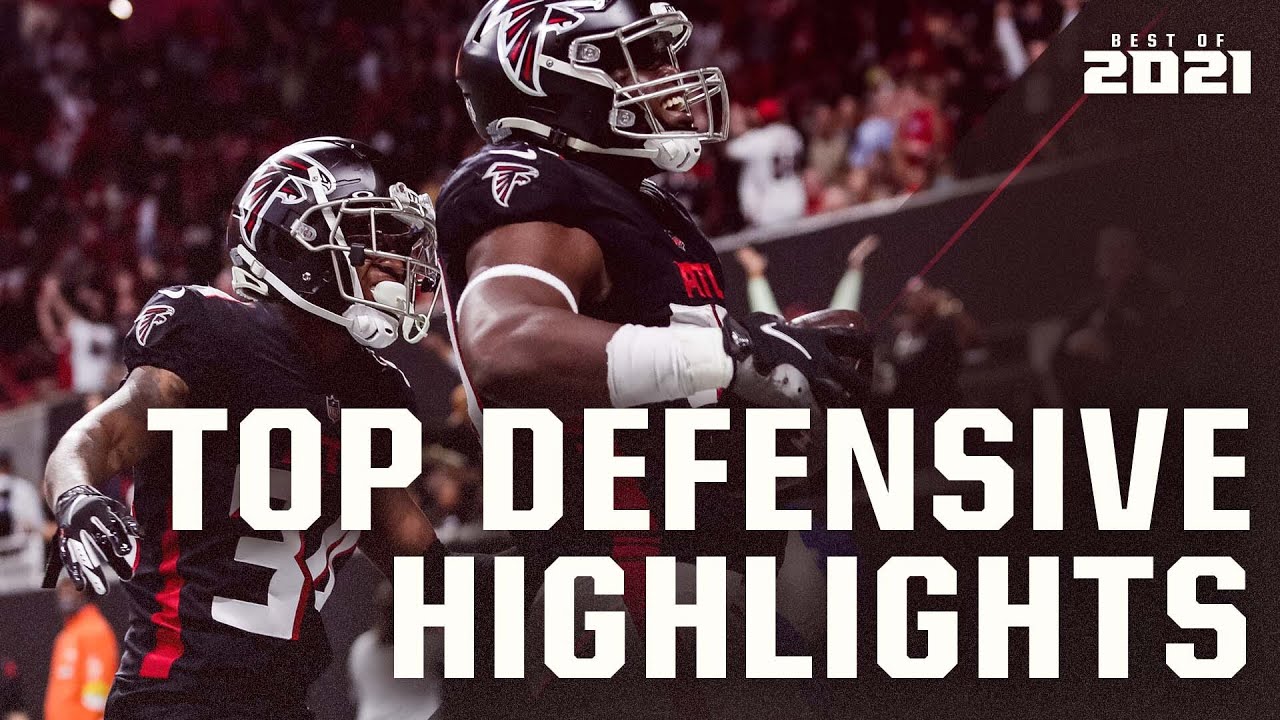 Atlanta Falcons Defensive Highlights | Best of 2021 | Atlanta Falcons ...