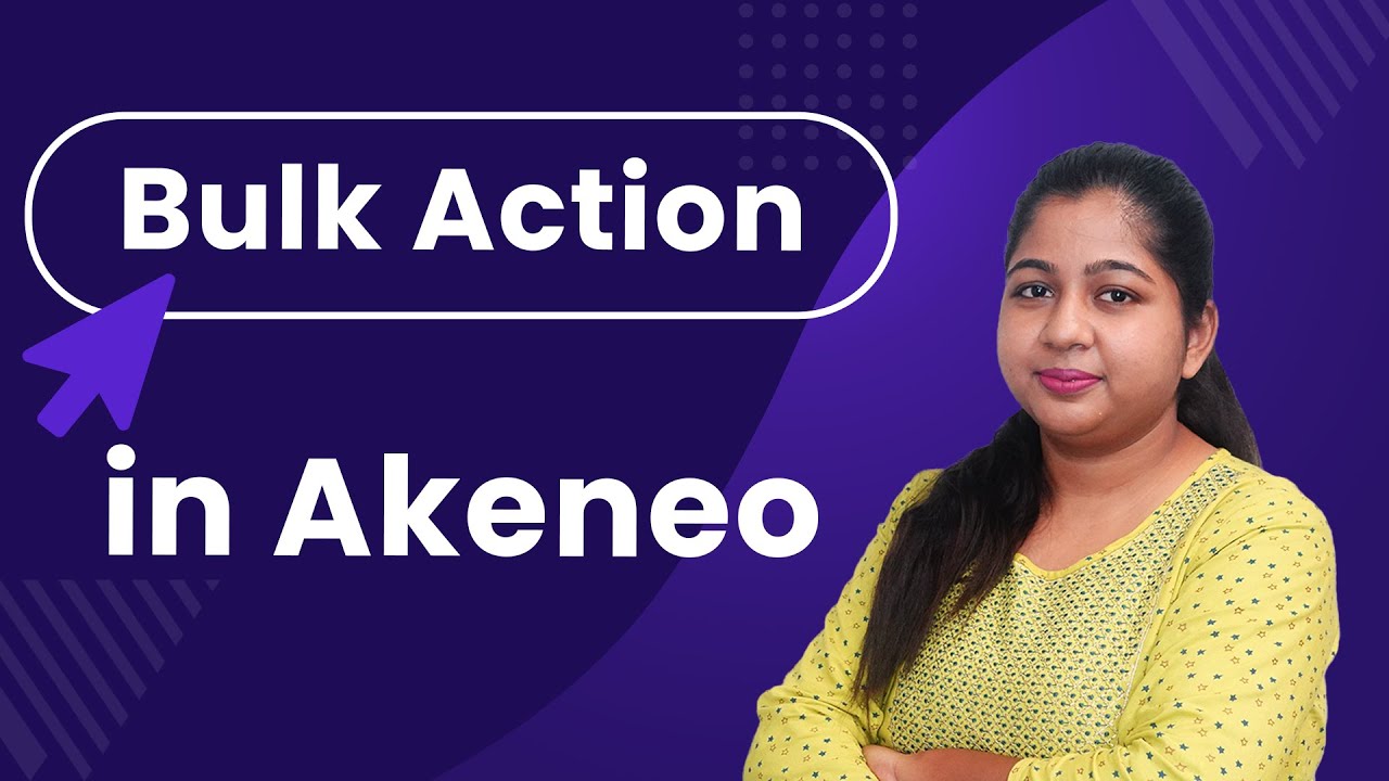 How to Perform Bulk Action in Akeneo PIM - YouTube