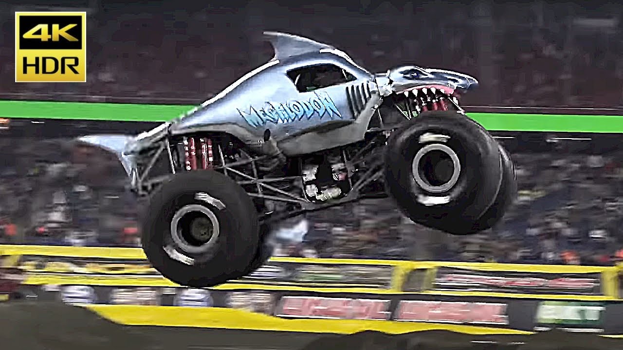 Monster Jam Freestyle 2025 | Megalodon | 4K HDR 60FPS - YouTube