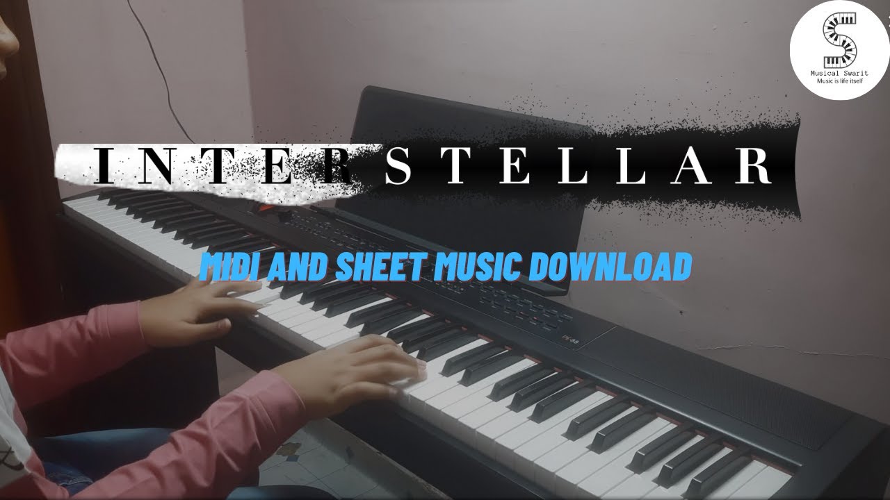 Interstellar main theme on piano by a 13 year old | Patrik Pietschmann version | Musical Swarit ...
