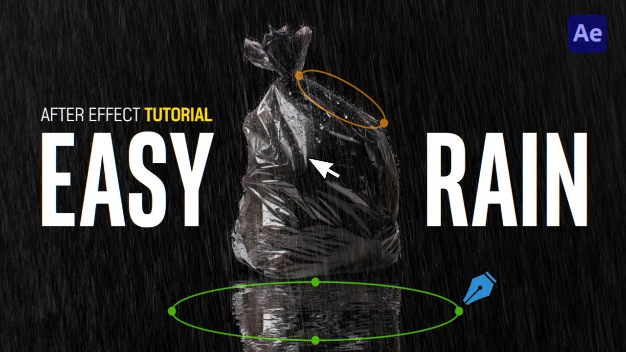 After Effects Easy Rain Quick Tip Tutorial - YouTube