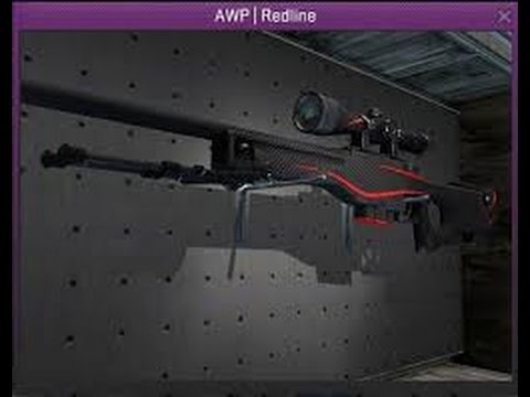 Крафт AWP Redline | AWP Красная линия # 1 CS:GO - YouTube