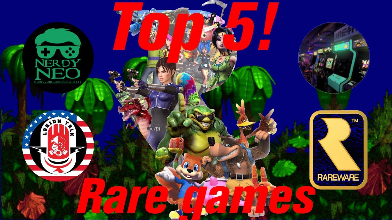 Top 5! ep 36, Rareware games - YouTube