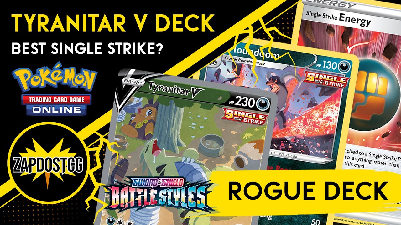Tyranitar V Deck - The Forgotten Single Strike Deck is actually BUSTED ...