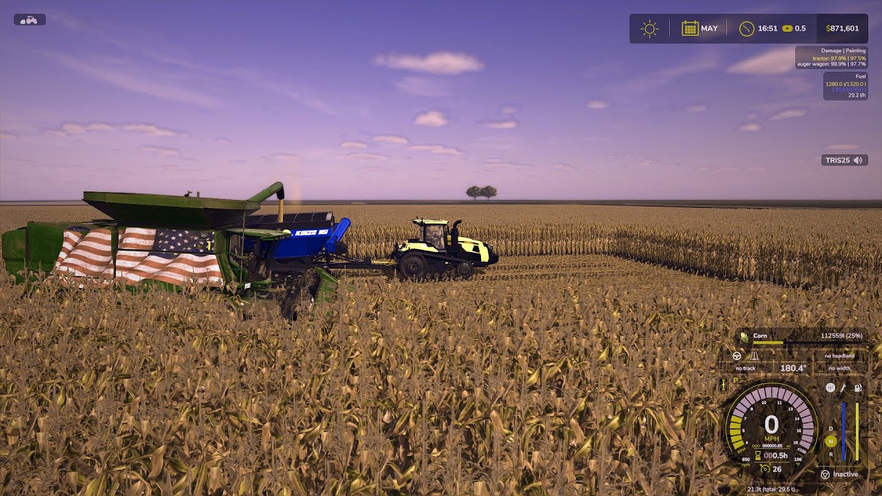 FS25 USA FLAT LAND MAP - YouTube