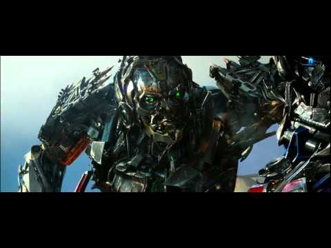 Transformers 4 (2014) Optimus Prime vs Lockdown (HD latino)