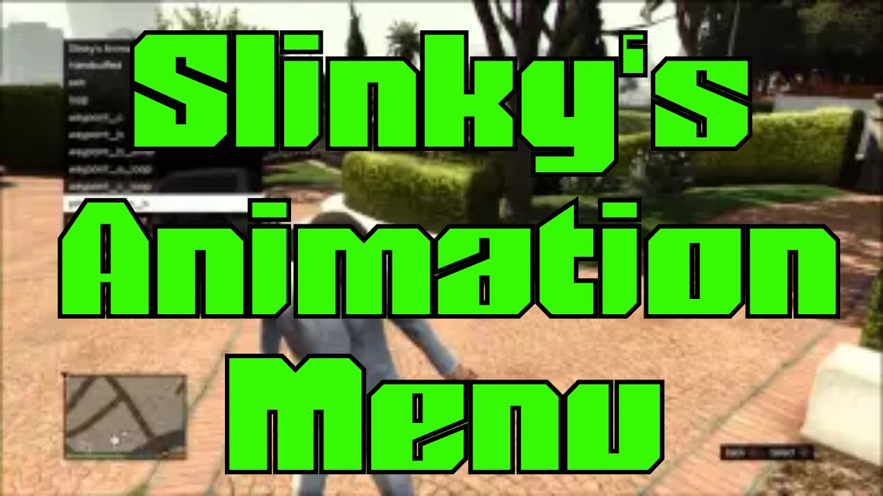 GTA 5: Slinky's Animation Menu 1.0 | [PS3/XBOX] | 1.17 - YouTube