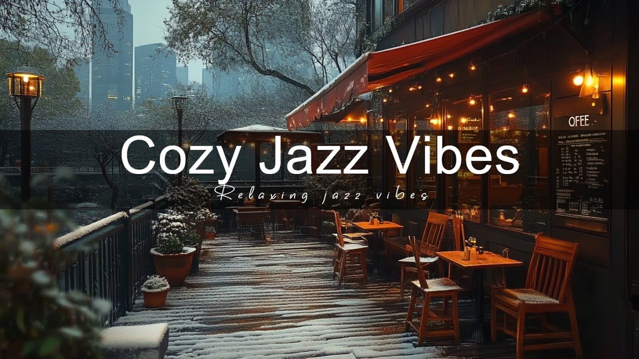 Smooth Jazz for a Cozy Cafe - Relaxing Jazz Instrumental for Study and ...