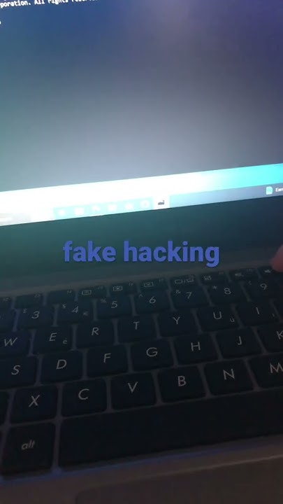 Fake hacking - YouTube