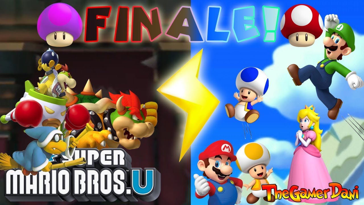 Let's Play New Super Mario Bros. U - Finale - YouTube