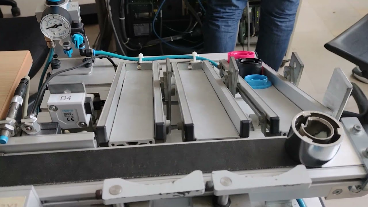 Estacion Sorting MPS Festo - YouTube