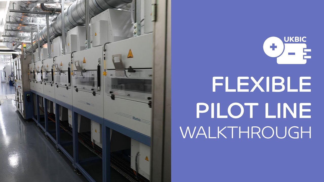 Take a walk through our brand new Flexible Pilot Line - YouTube