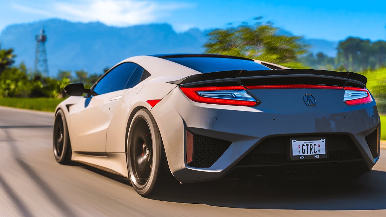 2017 ACURA NSX GAMEPLAY - FORZA HORIZON 5 - YouTube