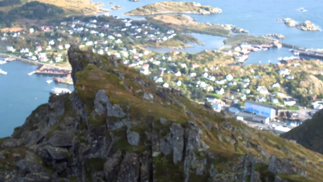 Ballstad, Norway - Sept. 16, 2014 - A Mountain Hike in Lofoten - YouTube