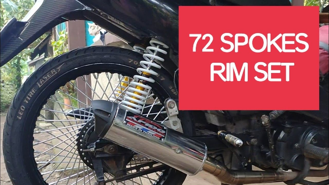72 SPOKES RIM SET | SPD RIM 1.85 x 17 - YouTube