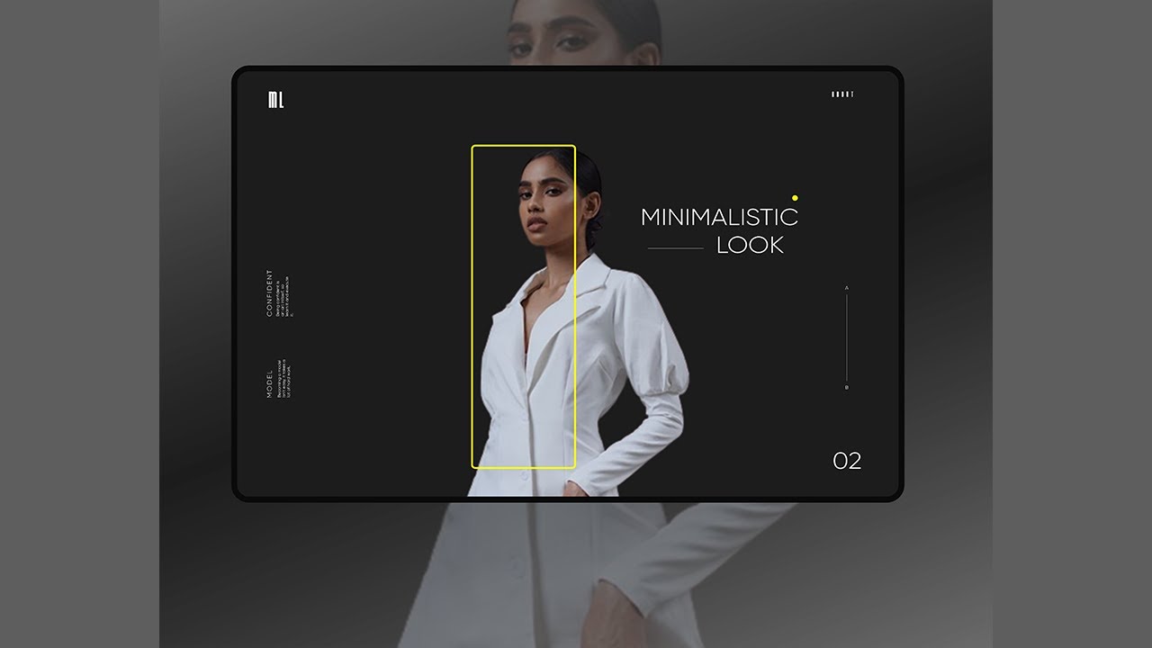MINIMALISTIC LOOK SIMPLE & AUTHENTIC UI/UX DESIGN #76 - YouTube